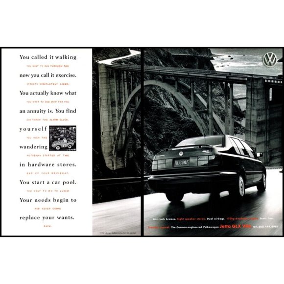 Volkswagen | Art | 994 Vw Volkswagen Passat Glx Vr6 2 Page Vintage ...